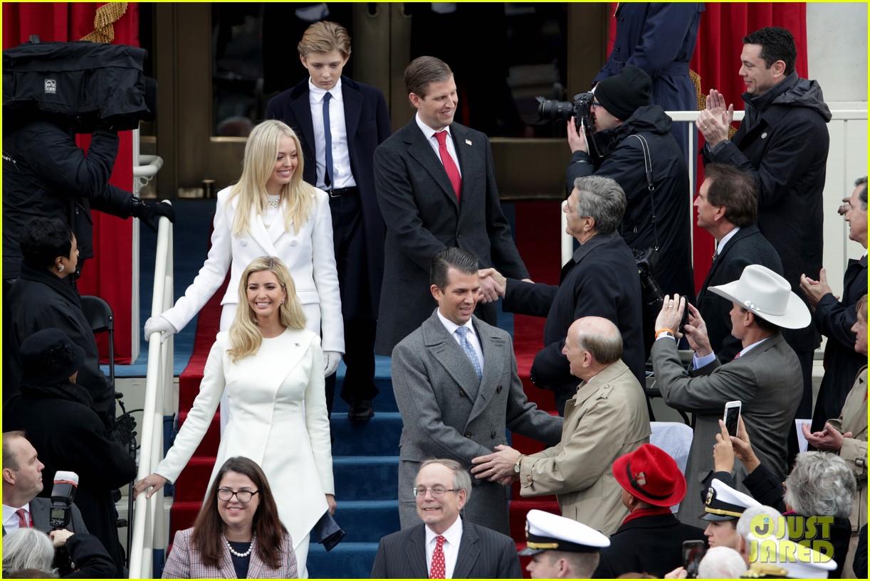 Barron Trump Joins Siblings at Donald Trump's Inauguration (Photos ...