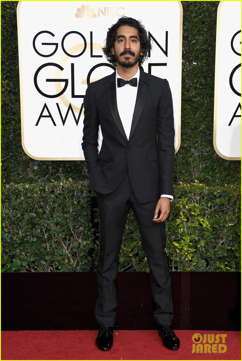 Dev Patel & Jonah Hill Hit Golden Globes 2017 Red Carpet: Photo 3839317 ...