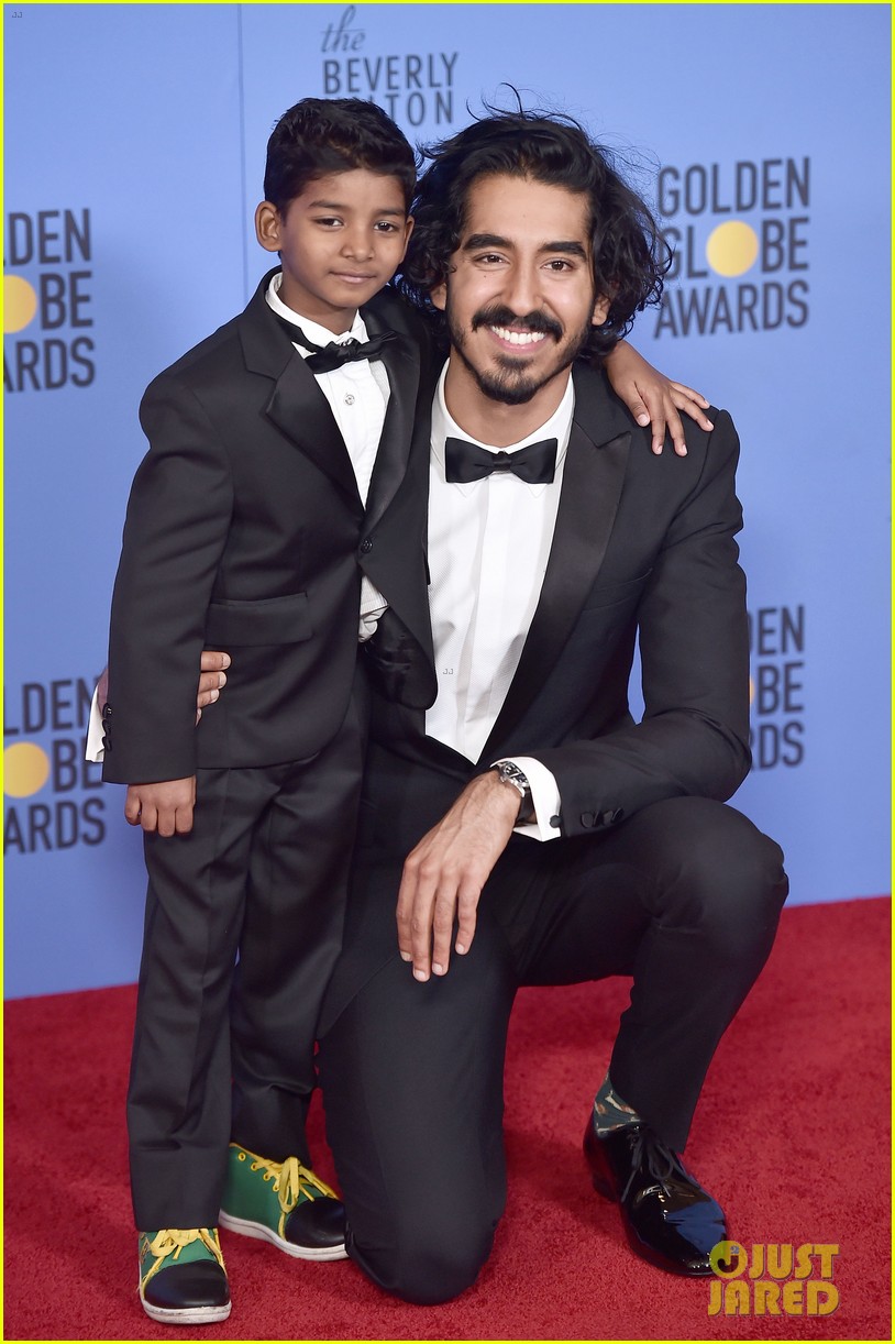 Dev Patel & Jonah Hill Hit Golden Globes 2017 Red Carpet: Photo 3839324 ...