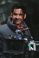 Tom Ellis Is Covered in Blood for ‘Lucifer’ Fight Scene | Lesley-Ann ...