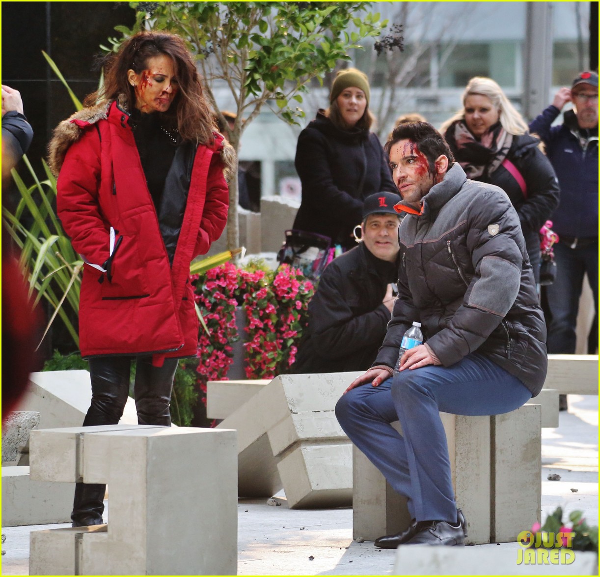 Tom Ellis Is Covered in Blood for 'Lucifer' Fight Scene: Photo 3847425 ...