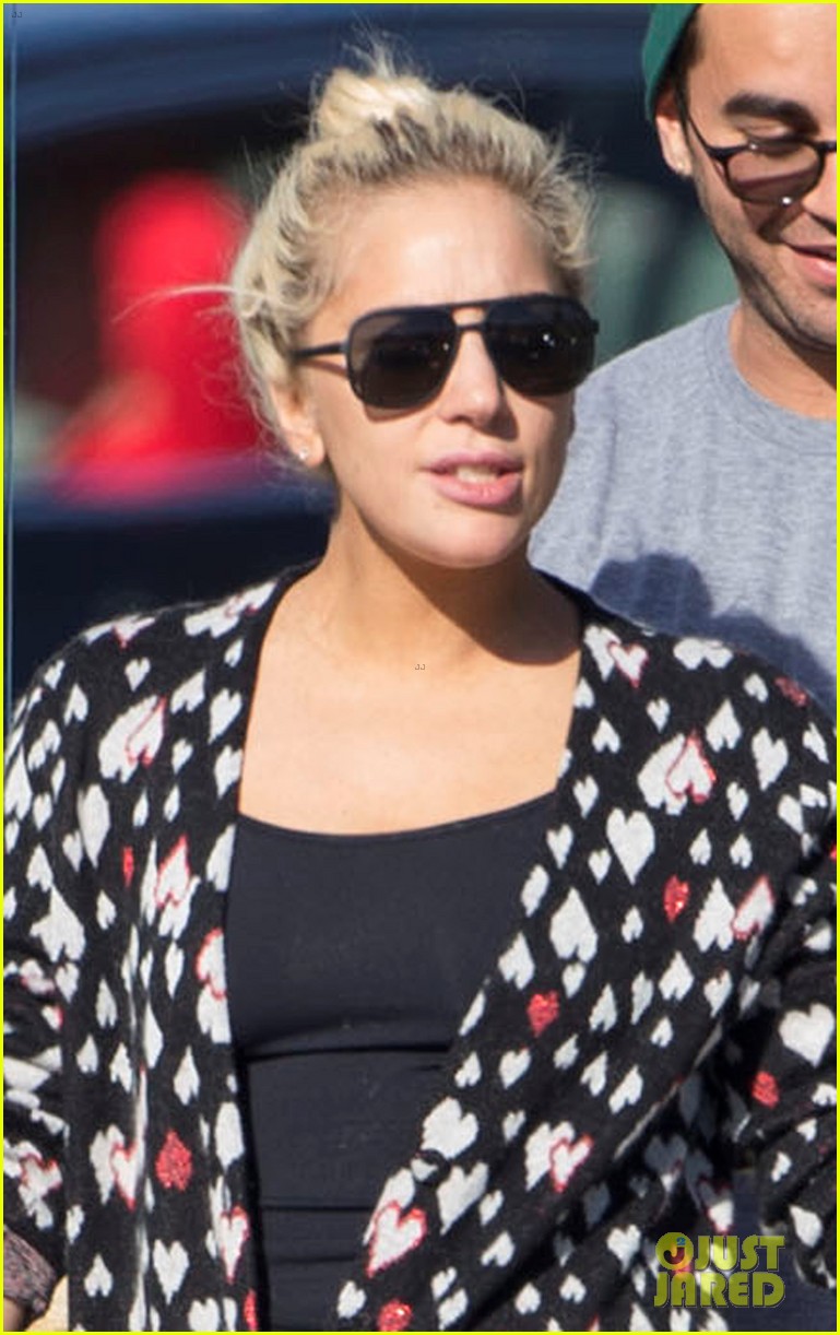 Lady Gaga Goes Tanning in the Rain Because She's Lady Gaga: Photo ...