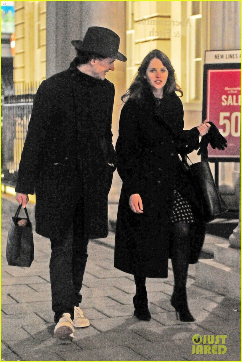 Felicity Jones & Boyfriend Charles Guard Run Into Princess Eugenie on ...