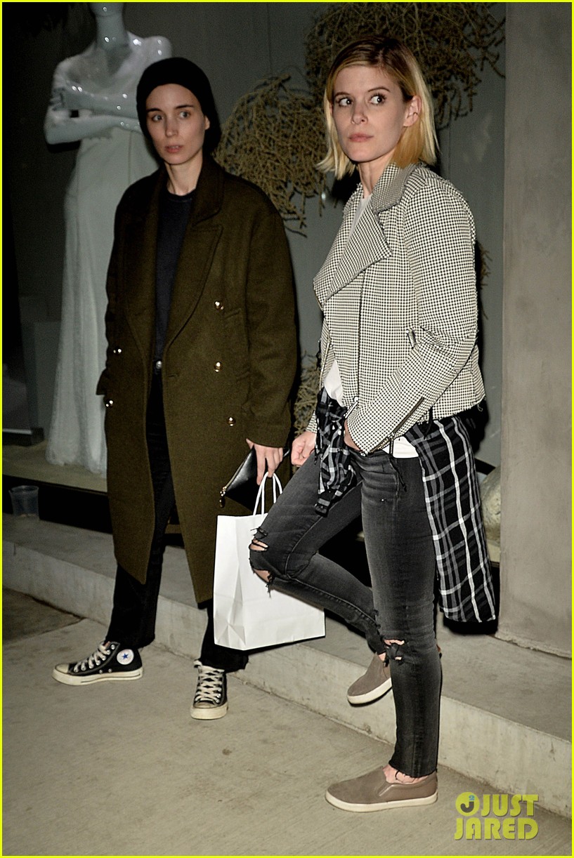 Newly Engaged Couple Kate Mara & Jamie Bell Have Adorable Afternoon Tea ...