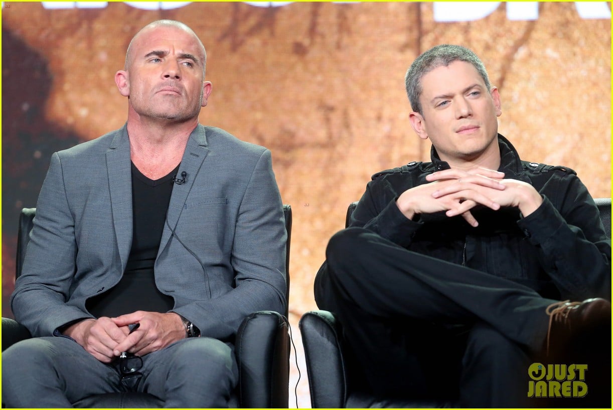 Wentworth Miller & Dominic Purcell On Reuniting For 'Prison Break ...