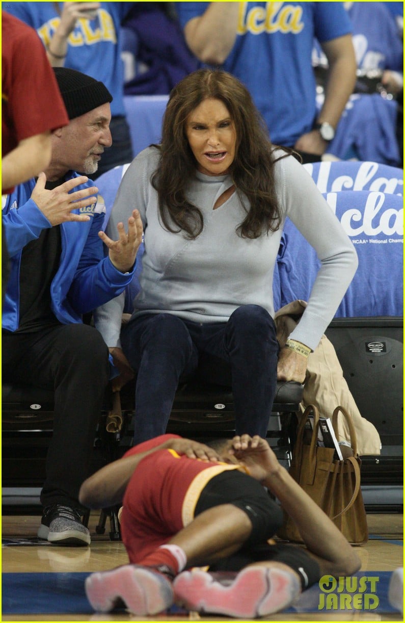 Caitlyn Jenner & Jessica Alba Sit Courtside at UCLA Game: Photo 3862504 ...