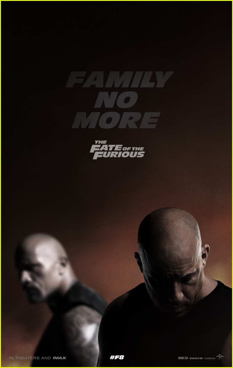 'Fate of the Furious' Poster Brings the Cast to the Spotlight!: Photo ...