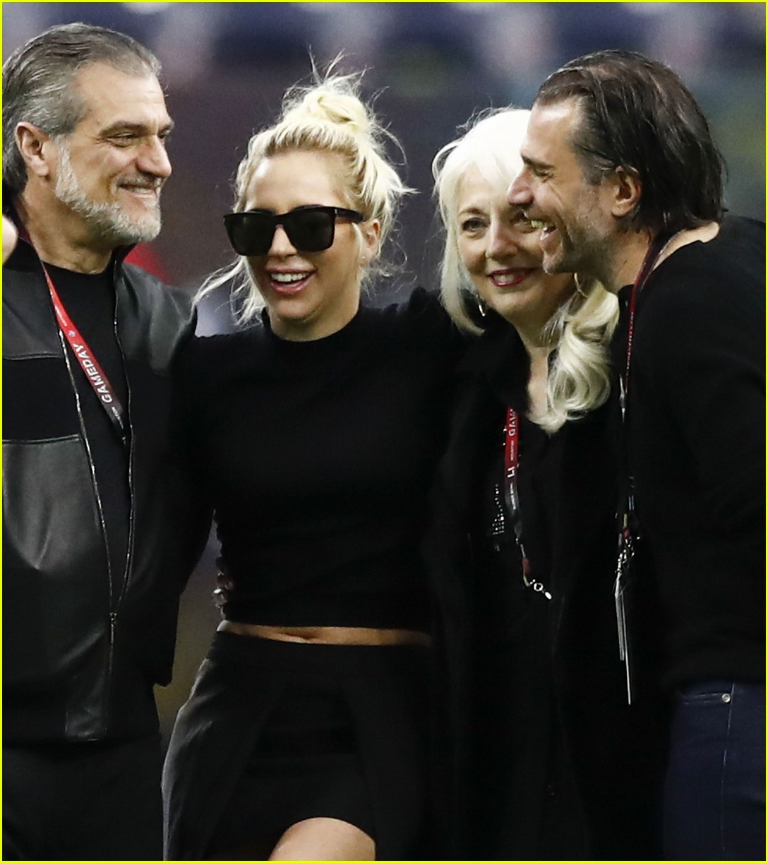 Lady Gaga & Christian Carino's PDA at the Super Bowl!: Photo 3856174 ...
