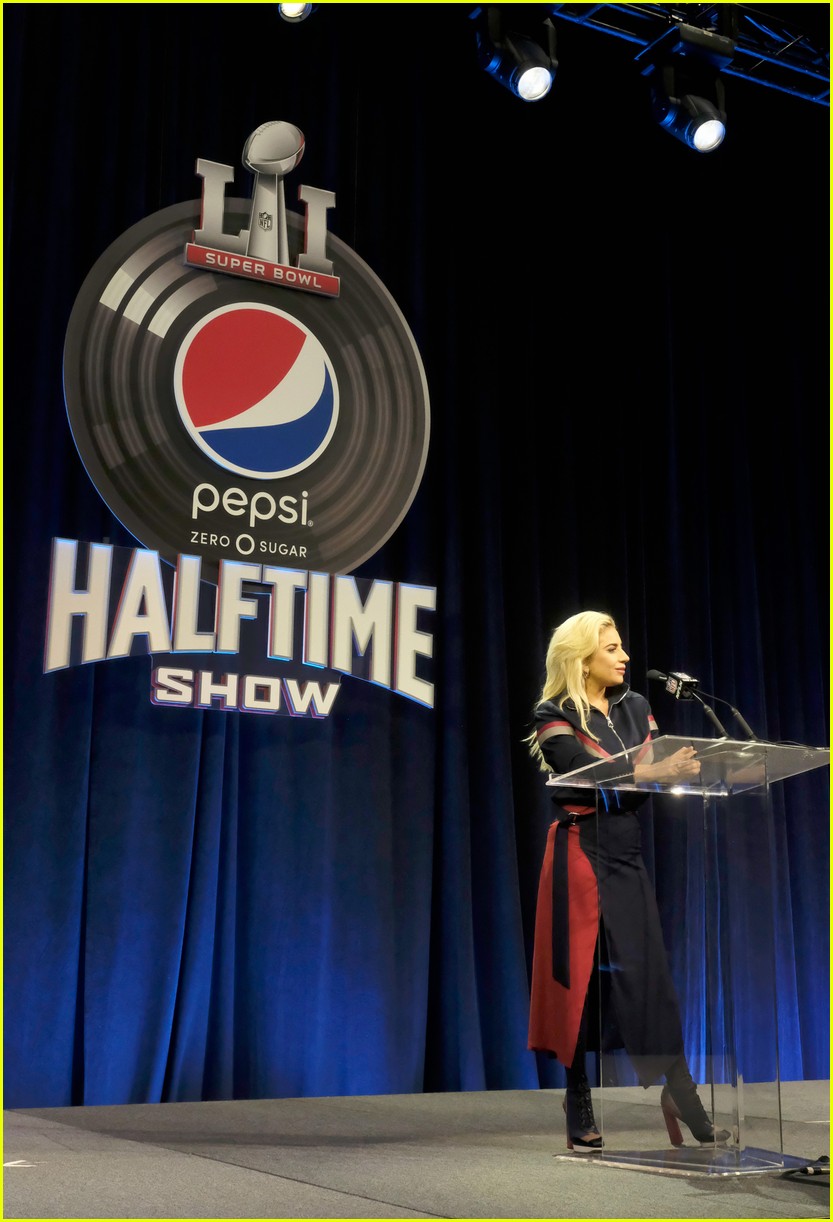 Lady Gaga's Super Bowl Press Conference Speech Gets Huge Applause for ...