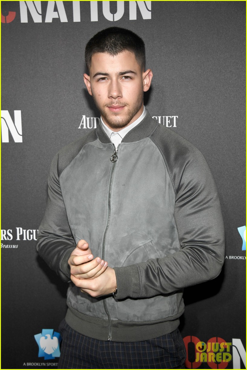 Joe Jonas Joins Brother Nick & Demi Lovato at Roc Nation's Pre-Grammy ...