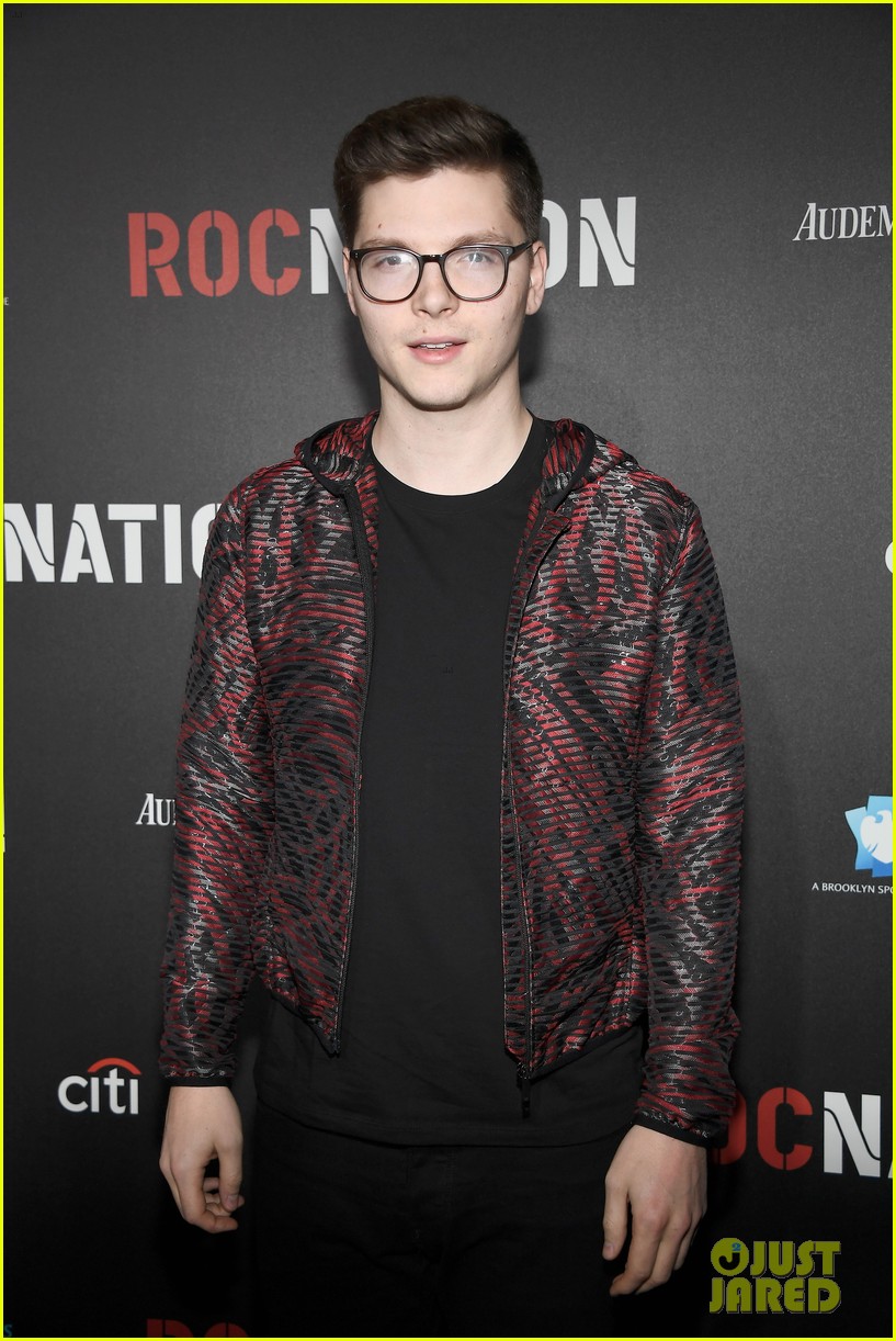 Joe Jonas Joins Brother Nick & Demi Lovato at Roc Nation's Pre-Grammy ...