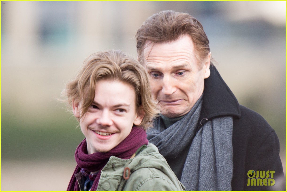 'Love Actually' Reunion Set Photos: Liam Neeson & Thomas Brodie ...
