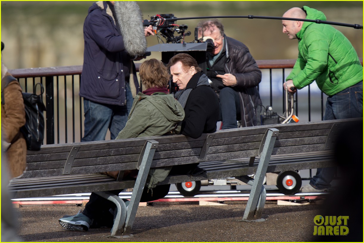'Love Actually' Reunion Set Photos: Liam Neeson & Thomas Brodie ...