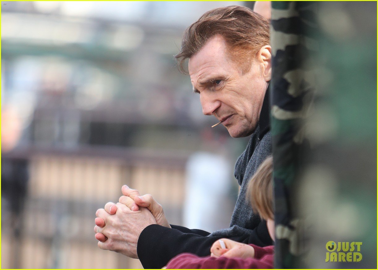 'Love Actually' Reunion Set Photos: Liam Neeson & Thomas Brodie ...
