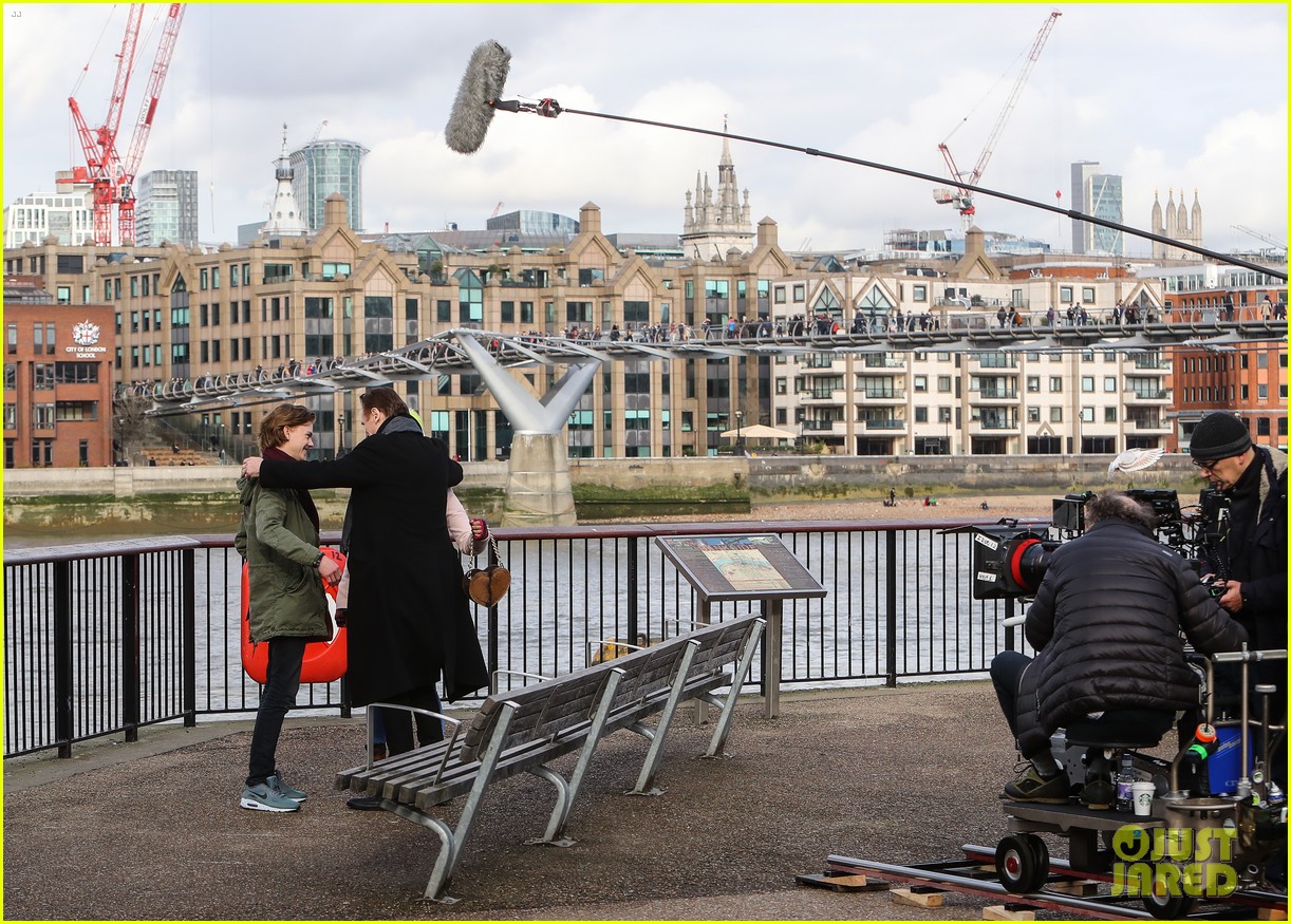 'Love Actually' Reunion Set Photos: Liam Neeson & Thomas Brodie ...