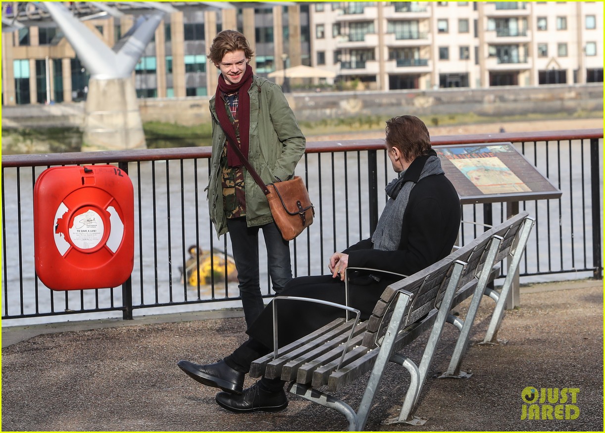 'Love Actually' Reunion Set Photos: Liam Neeson & Thomas Brodie ...