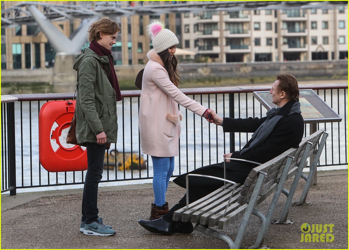 'Love Actually' Reunion Set Photos: Liam Neeson & Thomas Brodie ...