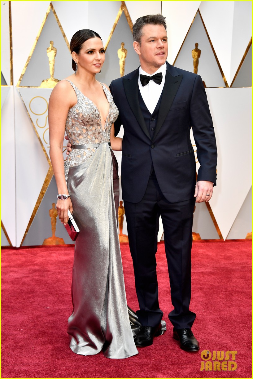 Matt Damon Spills He Doesn't Think He's a Match for Jimmy Kimmel at Oscars 2017: Photo 3866707 ...