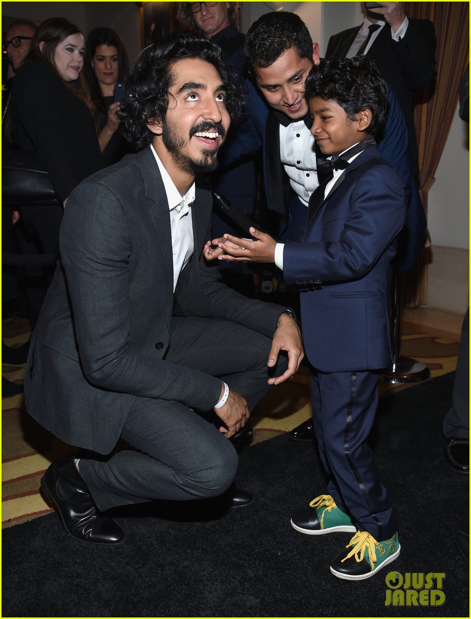 Dev Patel & His 'Lion' Mini-Me Sunny Pawar Are the Cutest Oscars ...