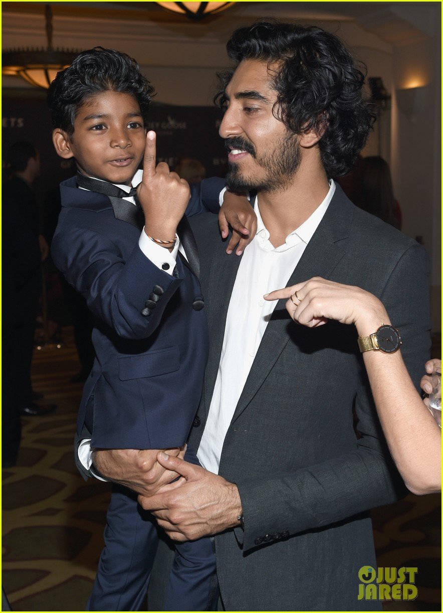 Dev Patel & His 'Lion' Mini-Me Sunny Pawar Are the Cutest Oscars ...
