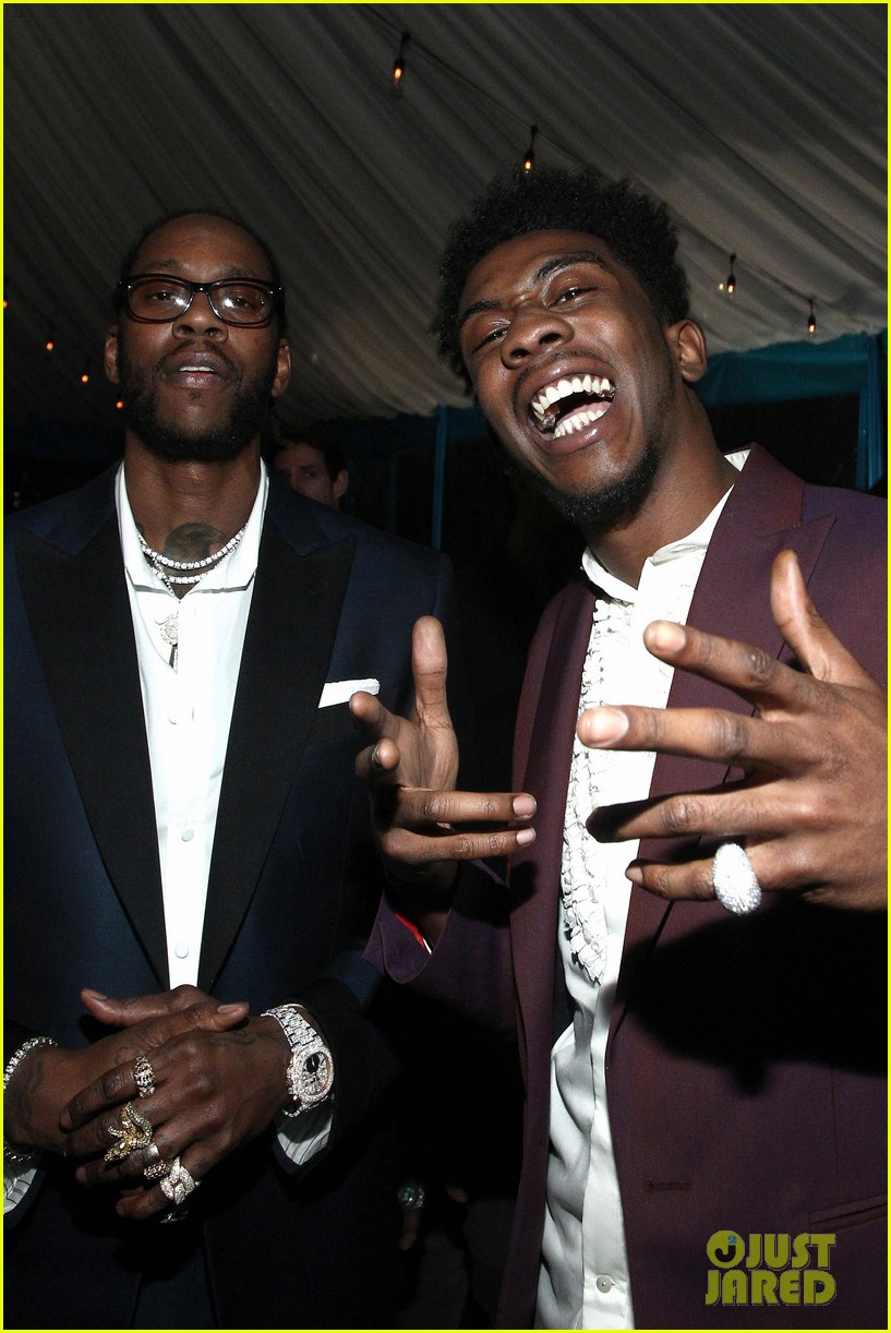 Big Sean Celebrates Going Number One At Grammys 2017 After Party with ...