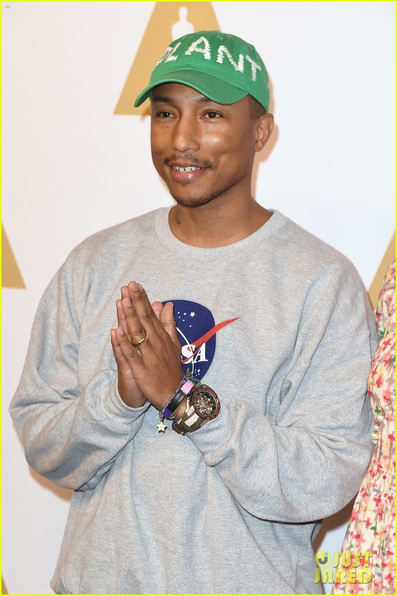 Justin Timberlake & Pharrell Williams Celebrate at Oscars Luncheon 2017 ...