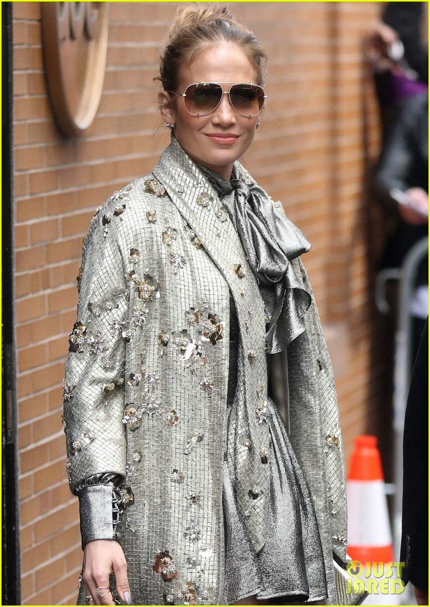 Jennifer Lopez Looks Stunning While Promoting 'Shades of Blue' in NYC ...