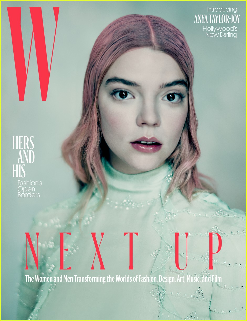 Anya Taylor-Joy & Dane DeHaan Cover 'W' Magazine's April 2017 Issue ...