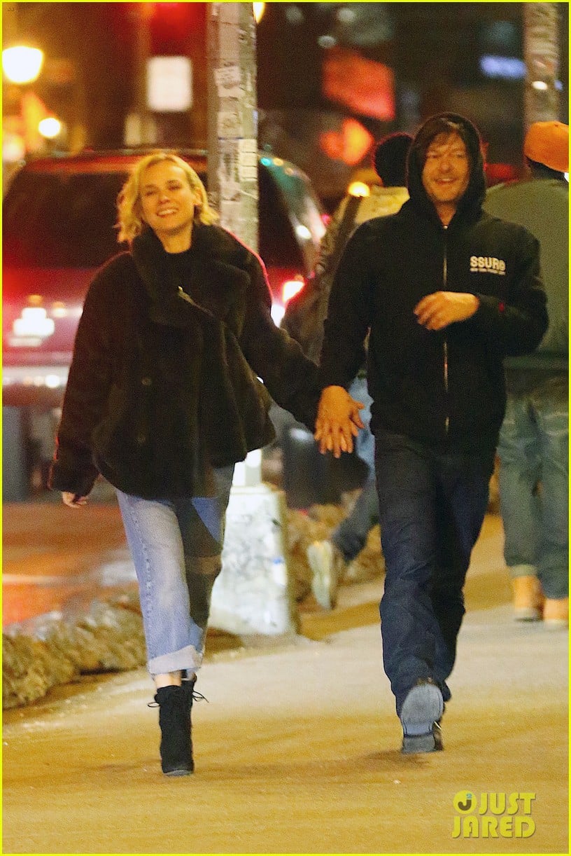 Diane Kruger & Norman Reedus Kiss, Pack on PDA in NYC!: Photo 3877696 ...
