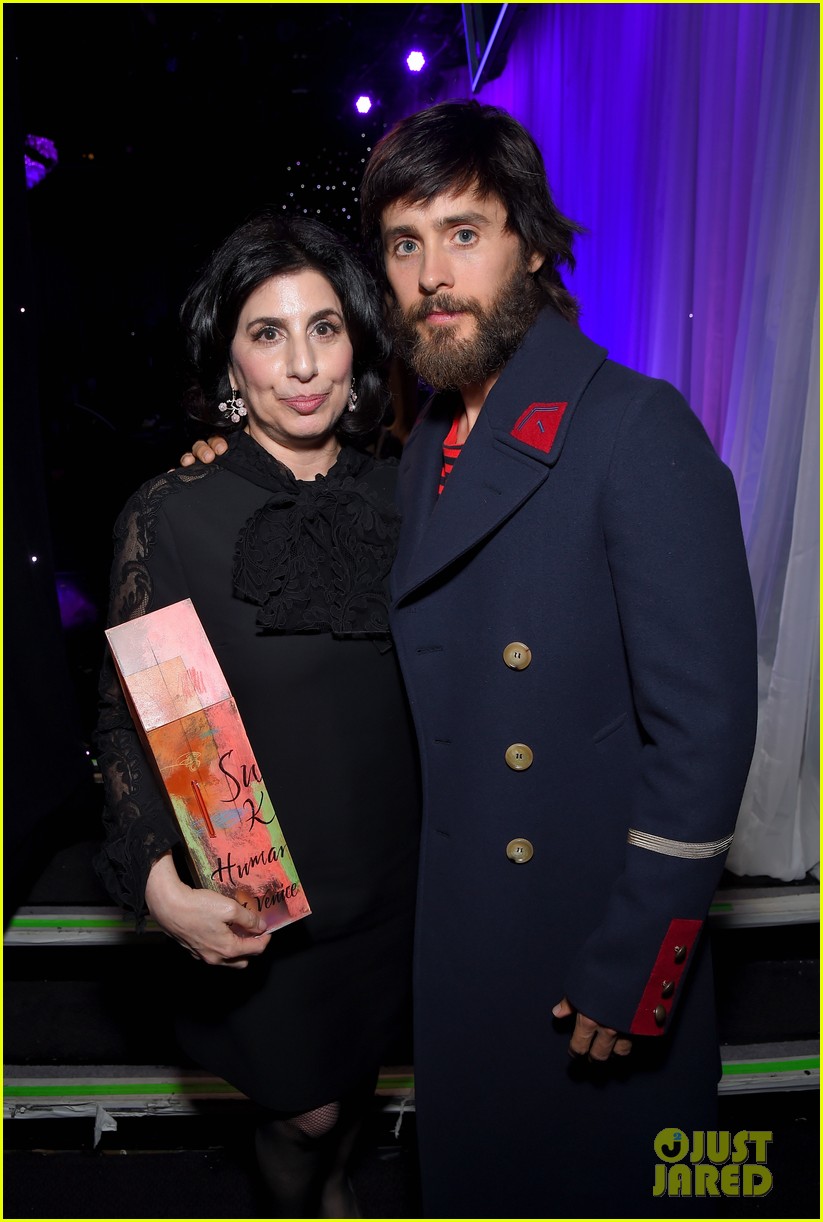 Jared Leto Helps Honor Sue Kroll At Venice Family Clinic Silver Circle ...