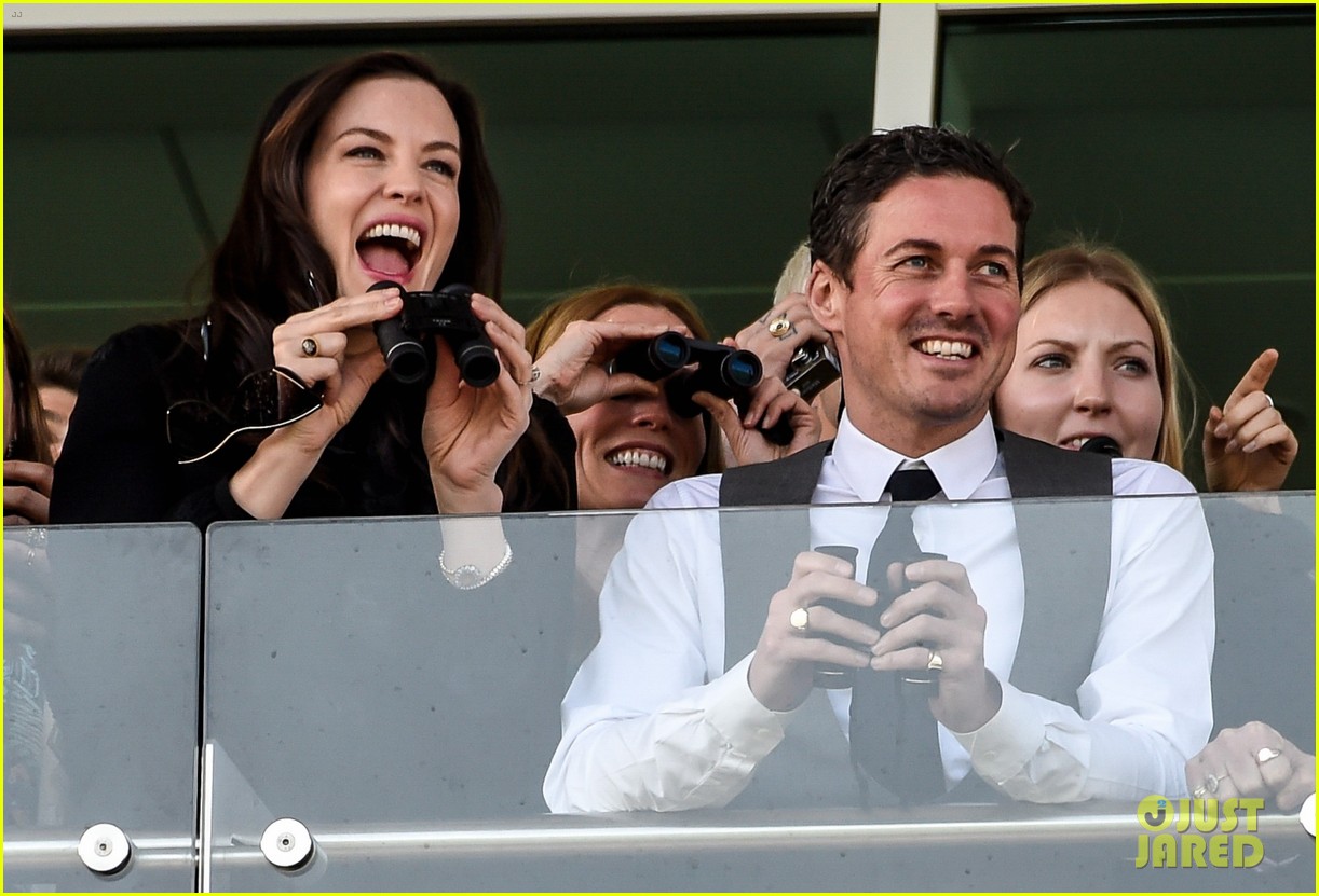 Liv Tyler & Fiancé Dave Gardner Couple Up at 'The Festival' Horse Race ...