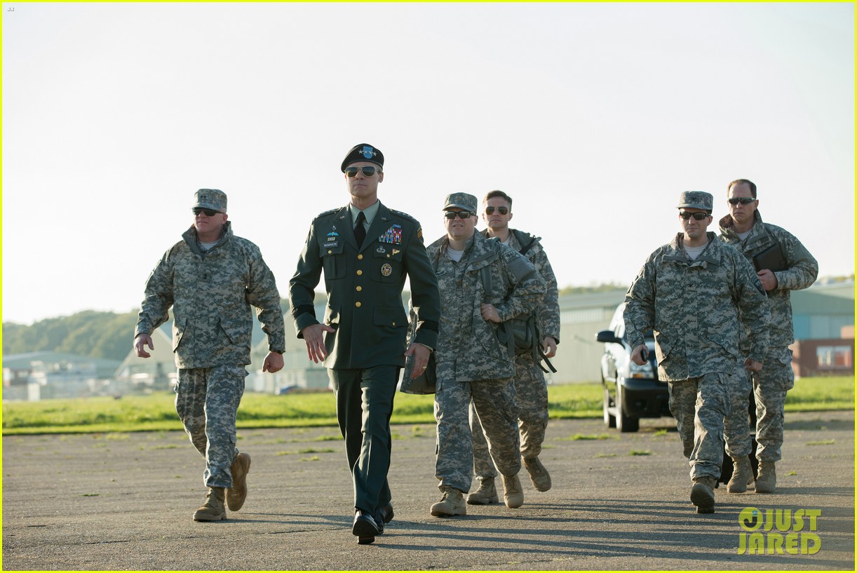 Brad Pitt in 'War Machine' - Teaser & First Look Photos Revealed ...
