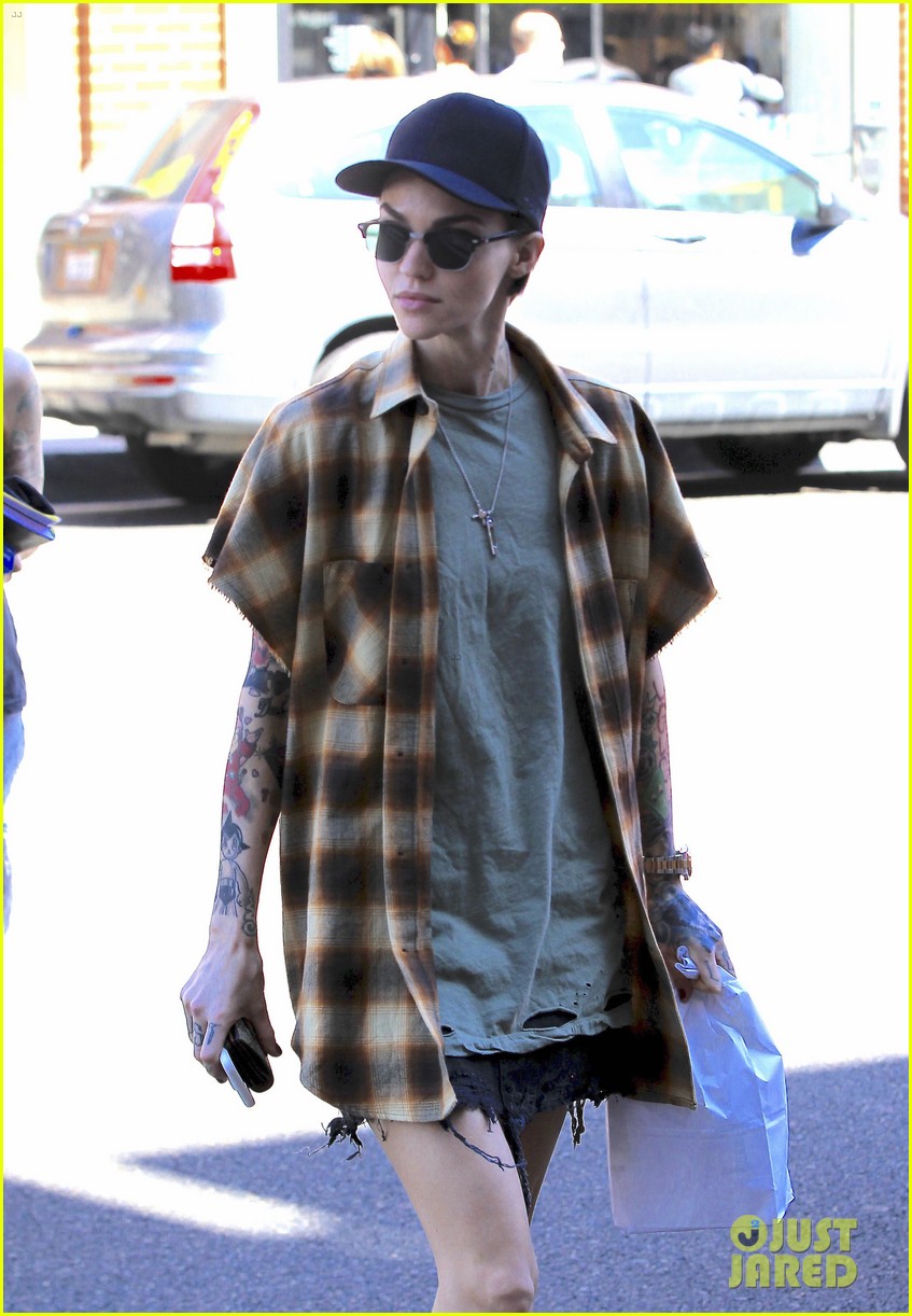 Ruby Rose Spends the Afternoon with Girlfriend Jess Origliasso: Photo ...