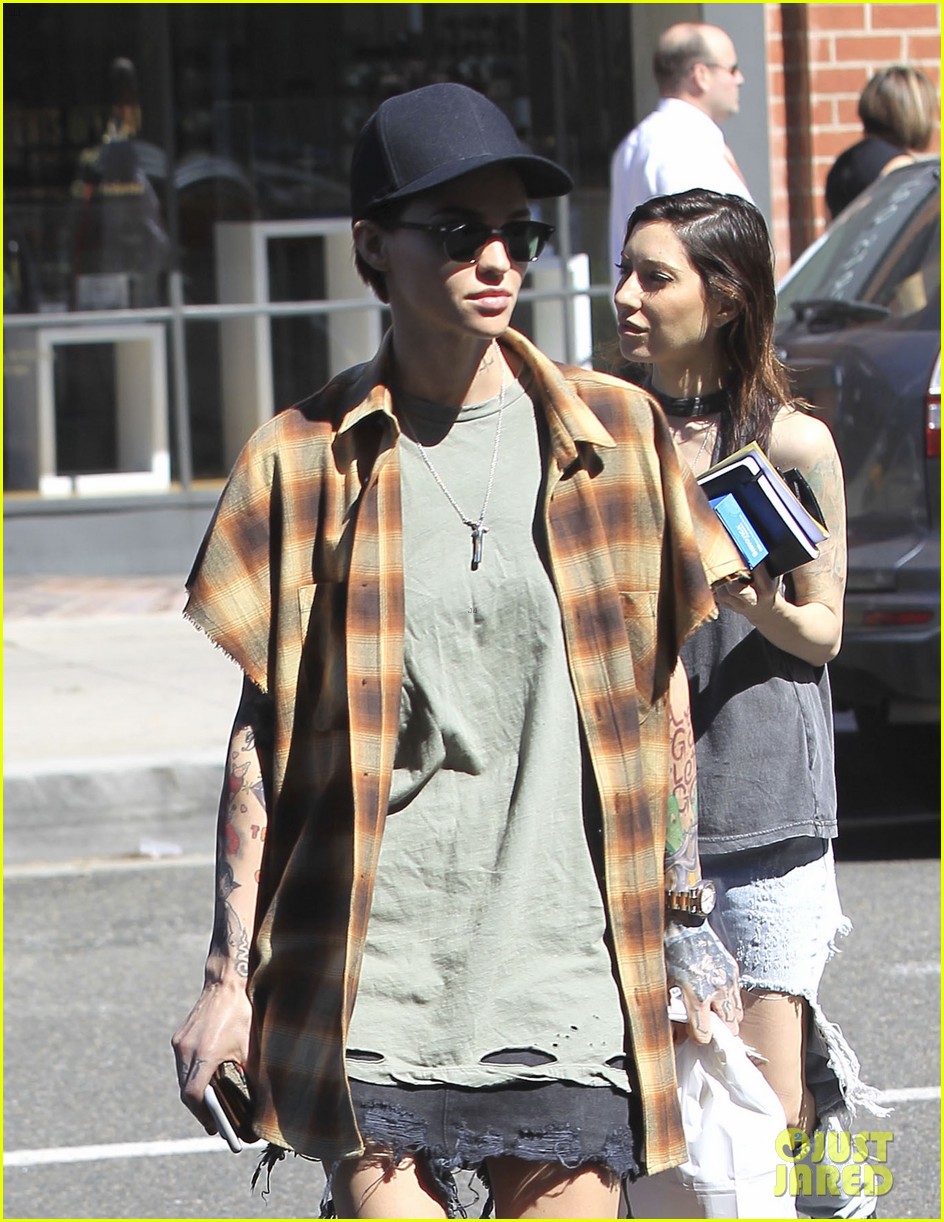 Ruby Rose Spends the Afternoon with Girlfriend Jess Origliasso: Photo ...