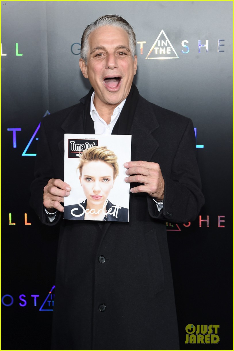 Scarlett Johansson & Michael Pitt Attend 'Ghost in the Shell' Premiere ...