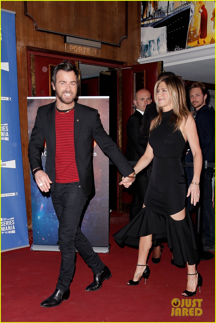 Jennifer Aniston & Justin Theroux Look So in Love in Paris!: Photo ...