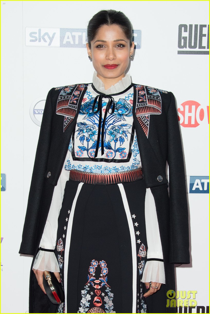 Idris Elba & Freida Pinto Premiere 'Guerrilla' in London: Photo 3883378 ...