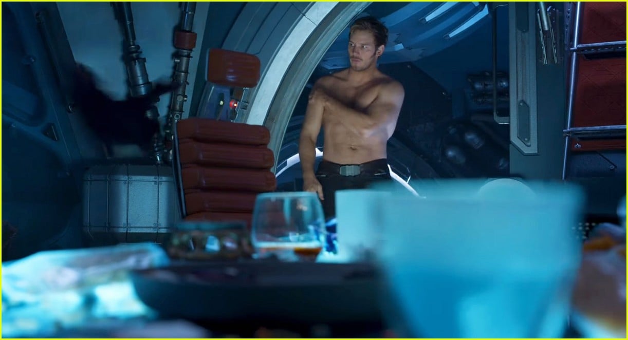 Chris Pratt's Shirtless Appearance in New 'Guardians' Teaser Will Make ...