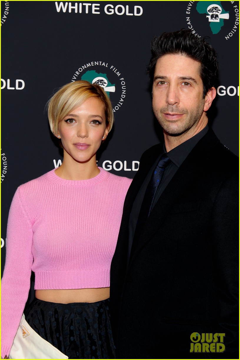 David Schwimmer And Zoe Buckman