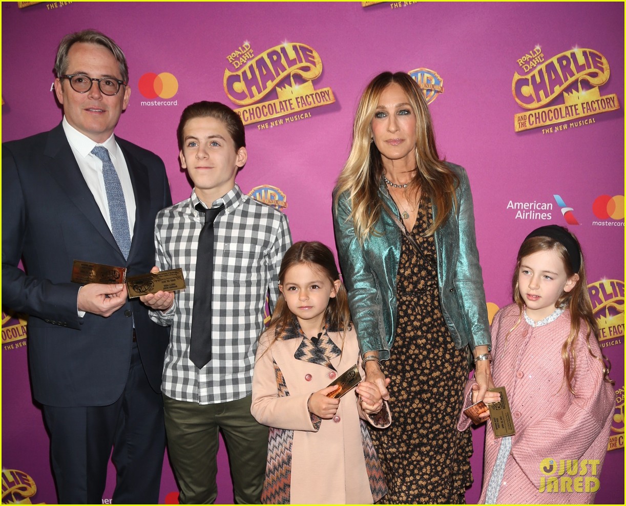 Sarah Jessica Parker & Matthew Broderick Bring Their Kids to Opening ...