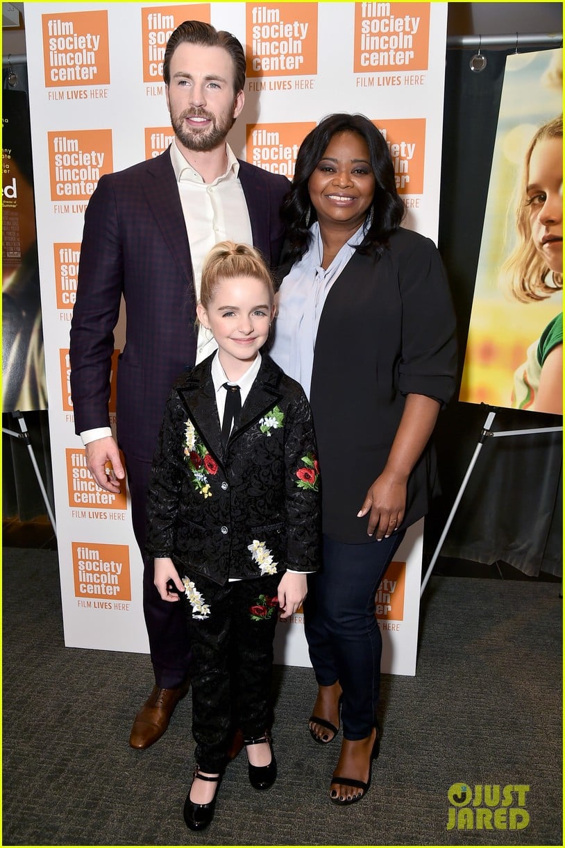 Chris Evans & Octavia Spencer Premiere 'Gifted' in NYC!: Photo 3883406 ...