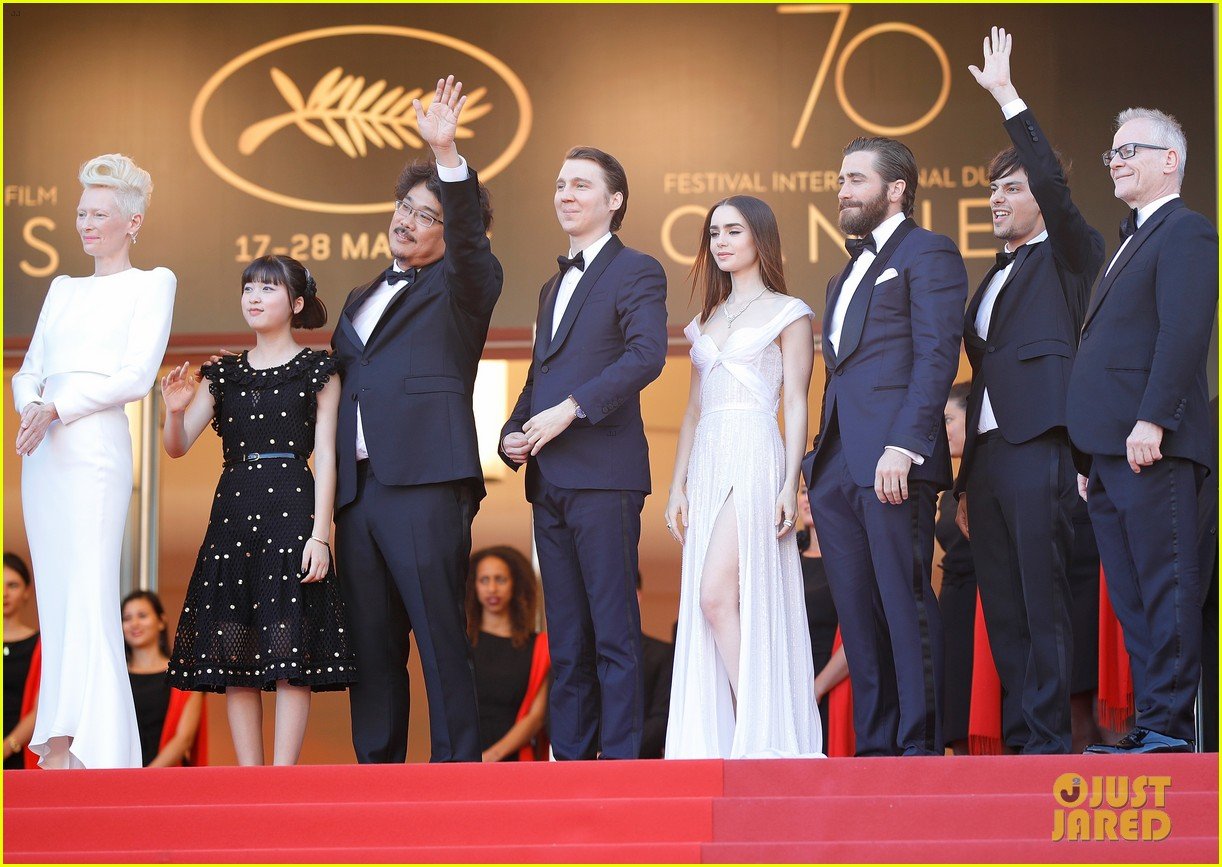 Jake Gyllenhaal, Tilda Swinton & Lily Collins Switch It Up For 'Okja ...