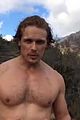 Sam Heughan's Shirtless Body Is On Display for My Peak Challenge ...