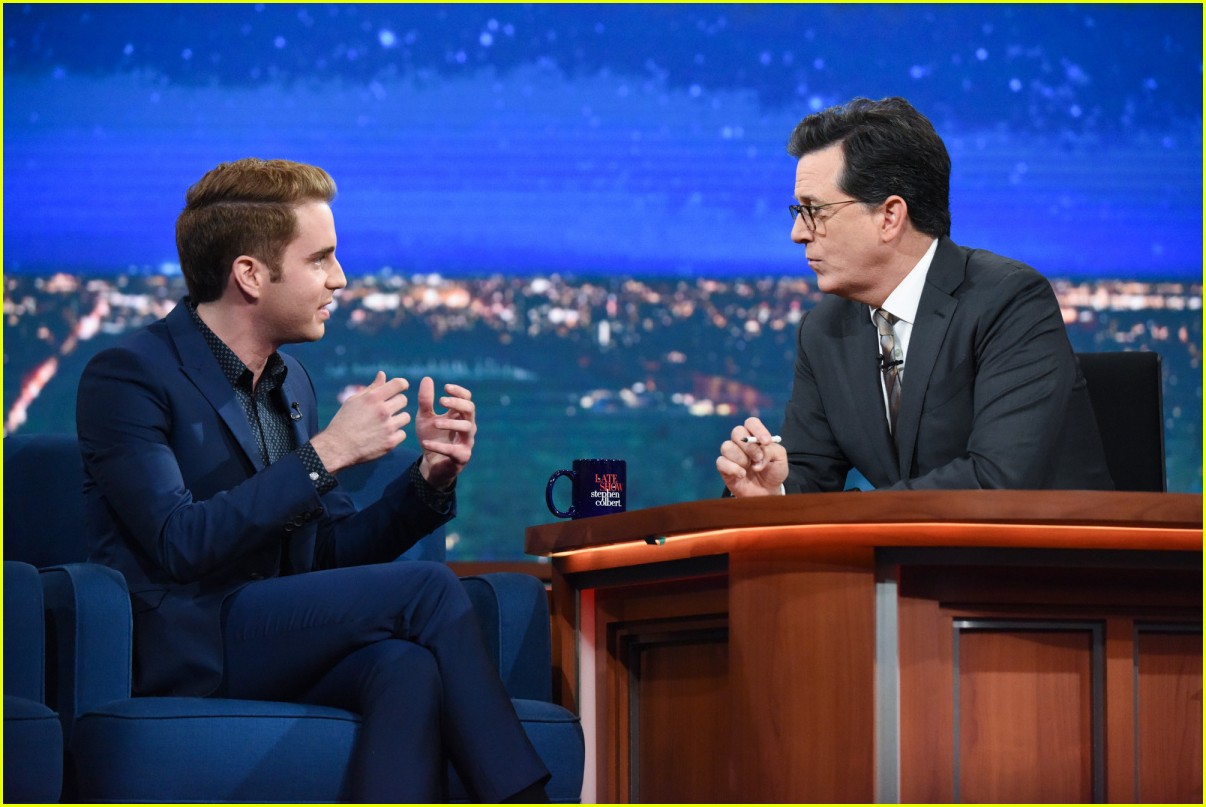 Dear Evan Hansen's Ben Platt Performs 'For Forever' on 'Colbert' (Video ...