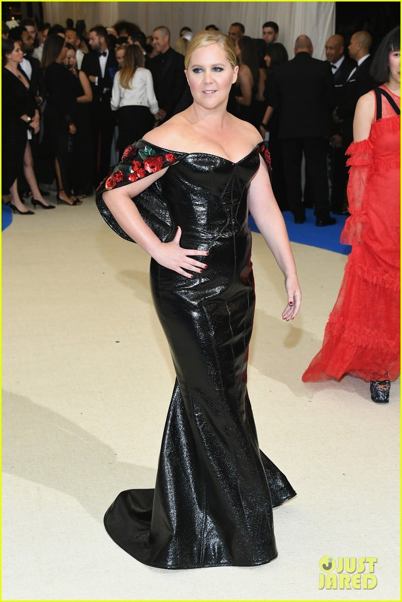 Amy Schumer & Riz Ahmed Strike a Pose at Met Gala 2017: Photo 3893243 ...