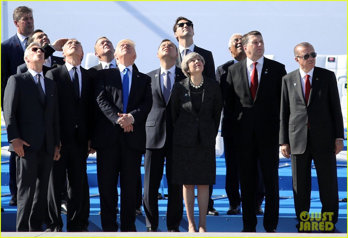 Donald Trump Appears to Shove Prime Minister Dusko Markovic at NATO ...