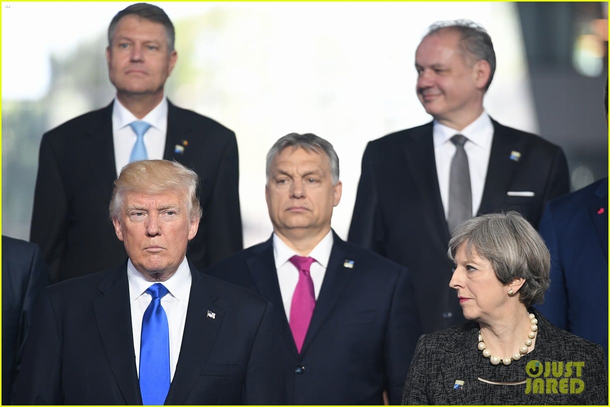 Donald Trump Appears to Shove Prime Minister Dusko Markovic at NATO ...
