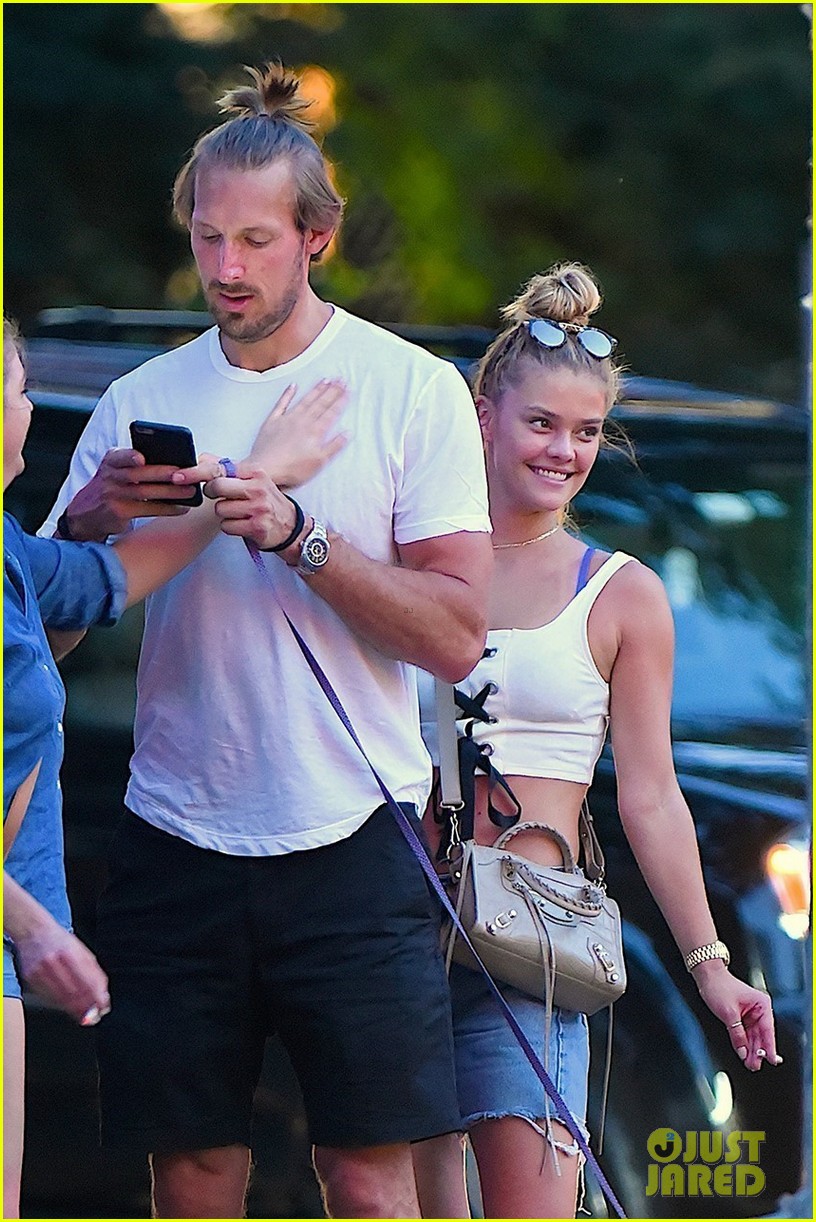 Nina Agdal Hangs with Mystery Guy After Split from Leo DiCaprio: Photo ...