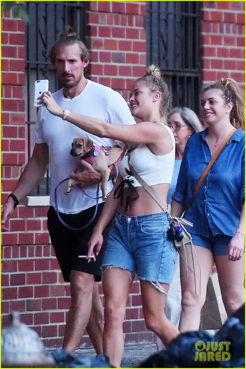 Nina Agdal Hangs with Mystery Guy After Split from Leo DiCaprio: Photo ...