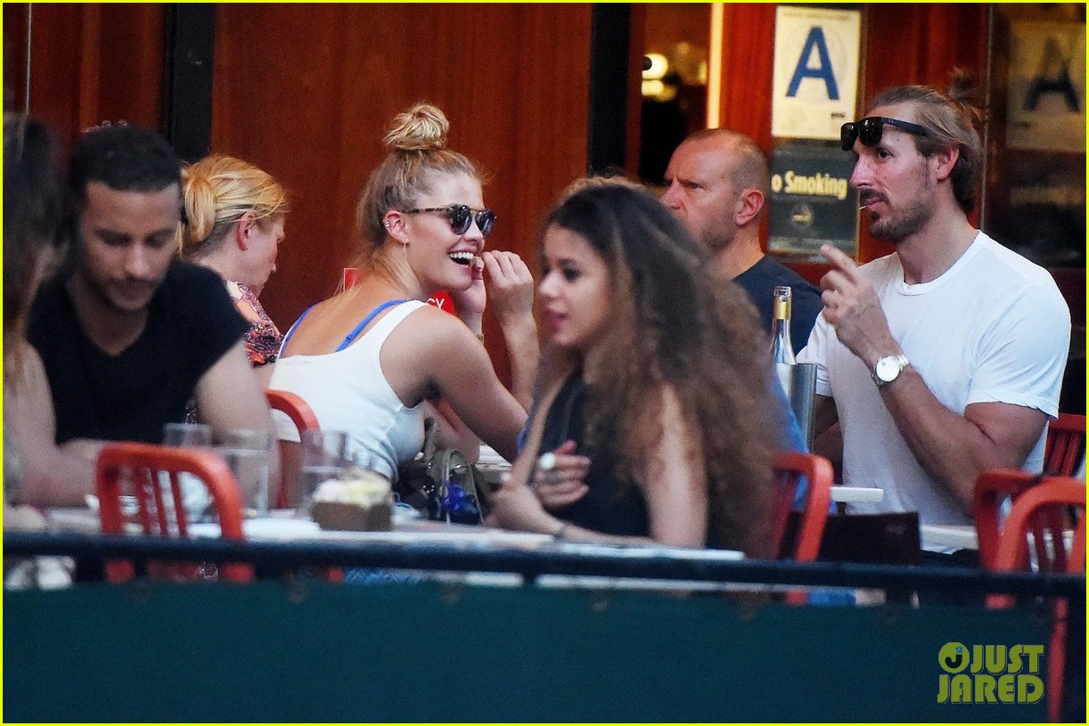 Nina Agdal Hangs with Mystery Guy After Split from Leo DiCaprio: Photo ...